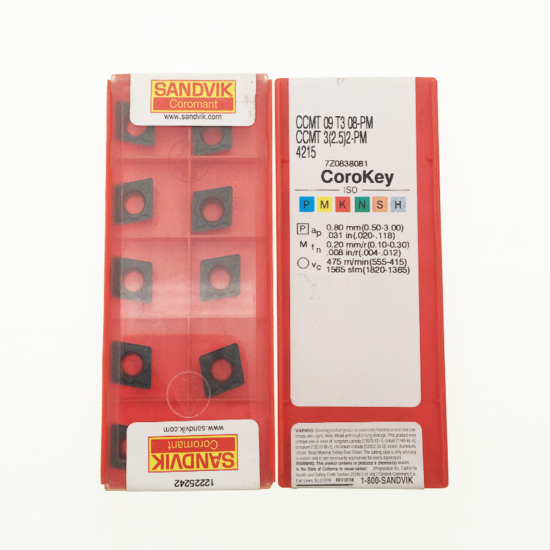 Professional Design Face Milling Insert - SANDVIK brand CNC cutting ...